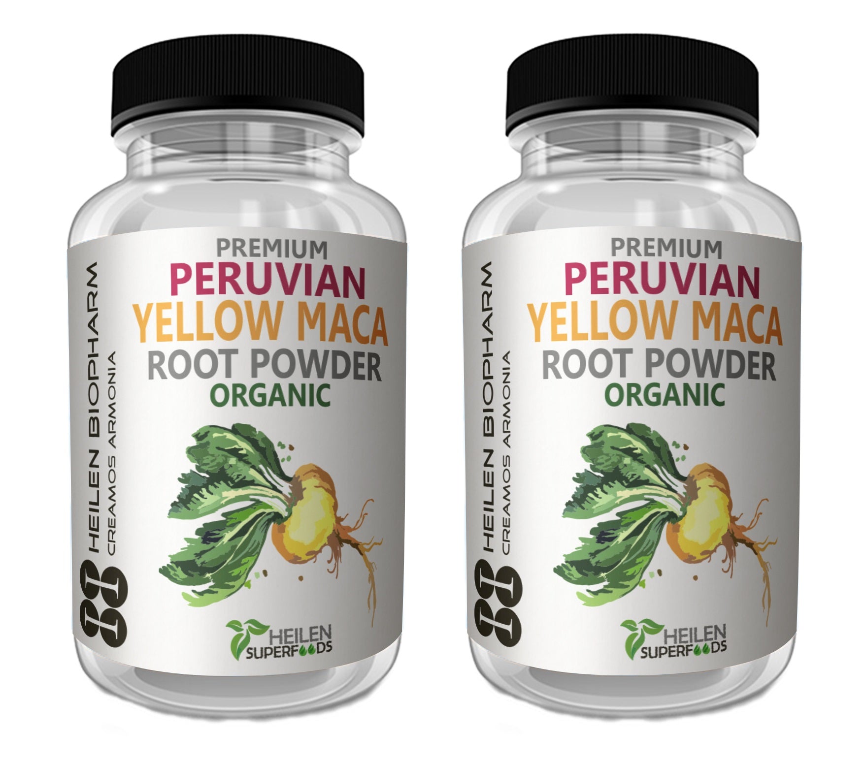 Premium Peruvian Raw Organic Maca Root Powder – Heilen Biopharm